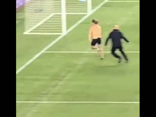 Watch: Canadian football pitch invader floored by perfect rugby tackle ...