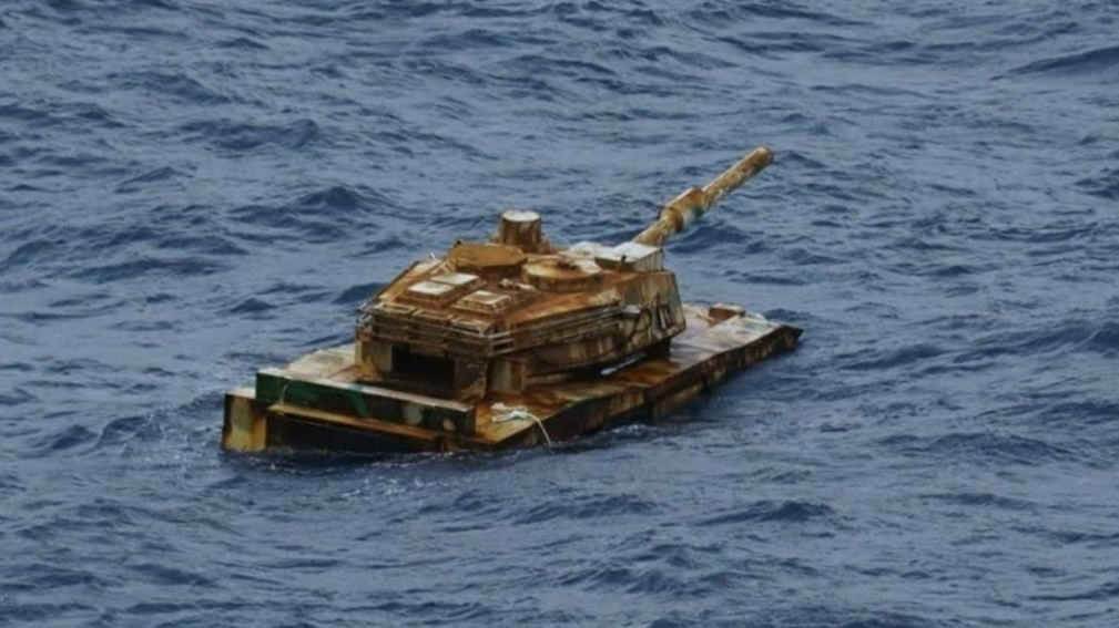 Mysterious ‘tank’ spotted floating at sea - Daily Telegraph NZ