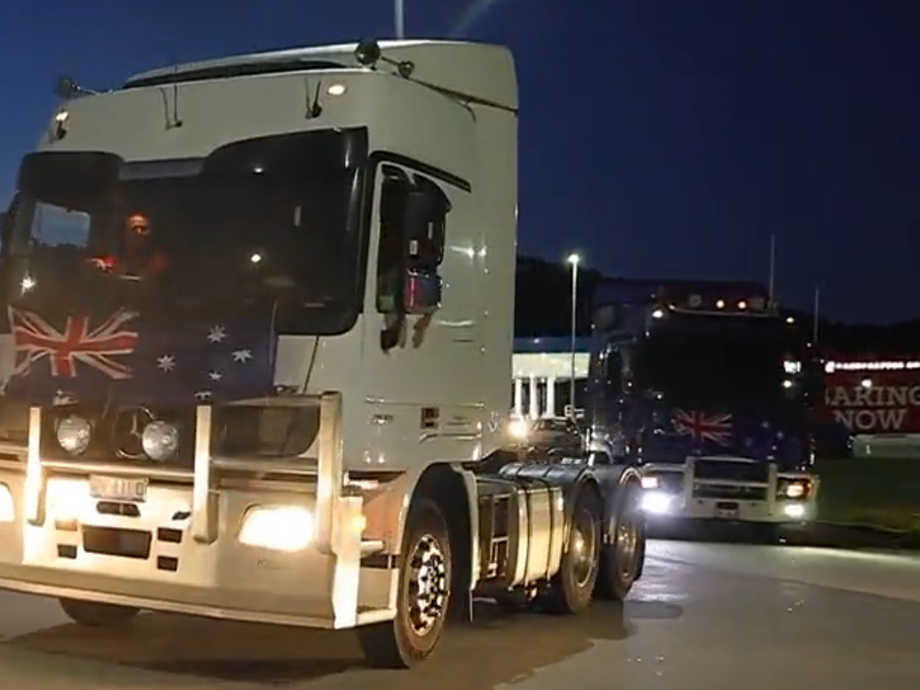 Watch: Convoy to Canberra - Aussie truckers on the road to freedom ...