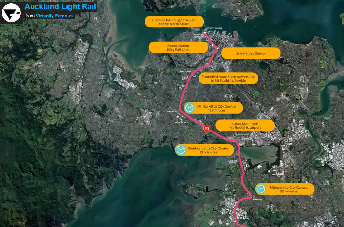 Auckland Light Rail: Board appointed for 'Auckland's most ...