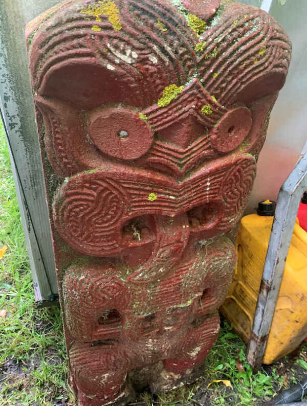 Kaiapoi Pa carving found during search warrant - Daily Telegraph NZ
