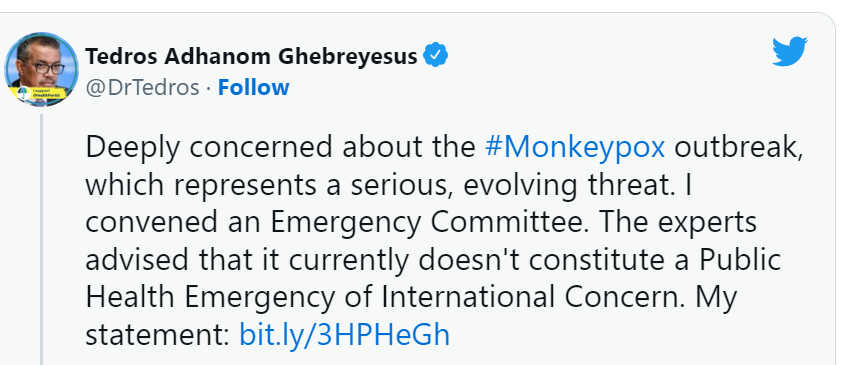 WHO issues monkeypox threat report - Daily Telegraph NZ