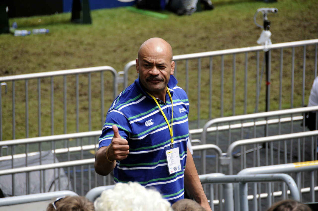 Former Tongan rugby international and Sky Sport Commentator Willie Los ...