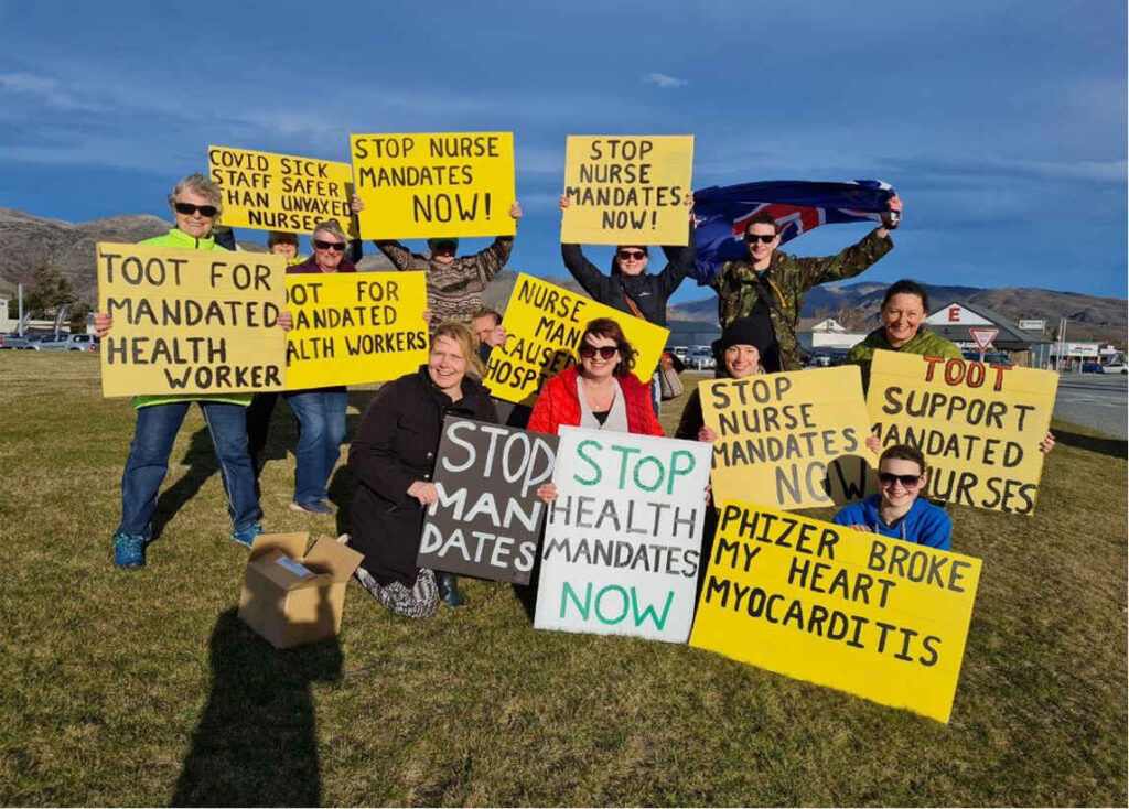 Frightened and distressed nurses? Nurses For Freedom NZ calls for ...