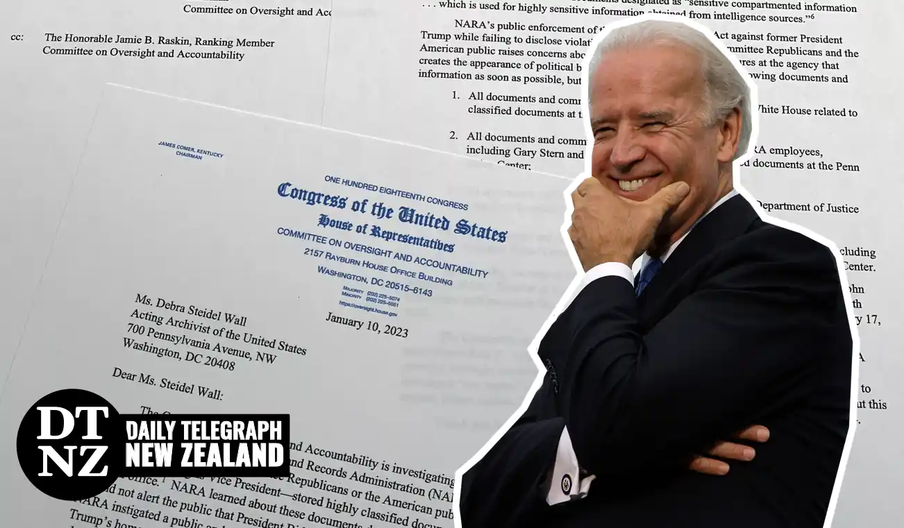 More classified documents found at Biden residence - Daily Telegraph NZ