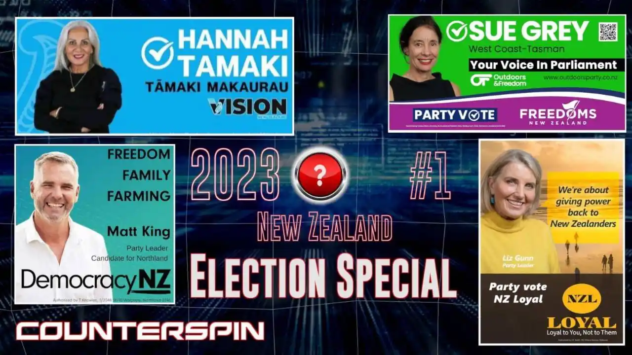 Watch: Counterspin Election 2023 special - Daily Telegraph NZ
