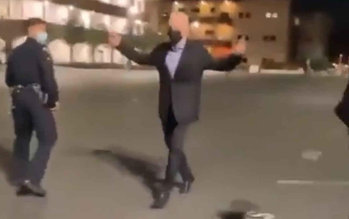 Watch: 'Where's the real Joe?' - Biden 'body double' trailed in carpark ...