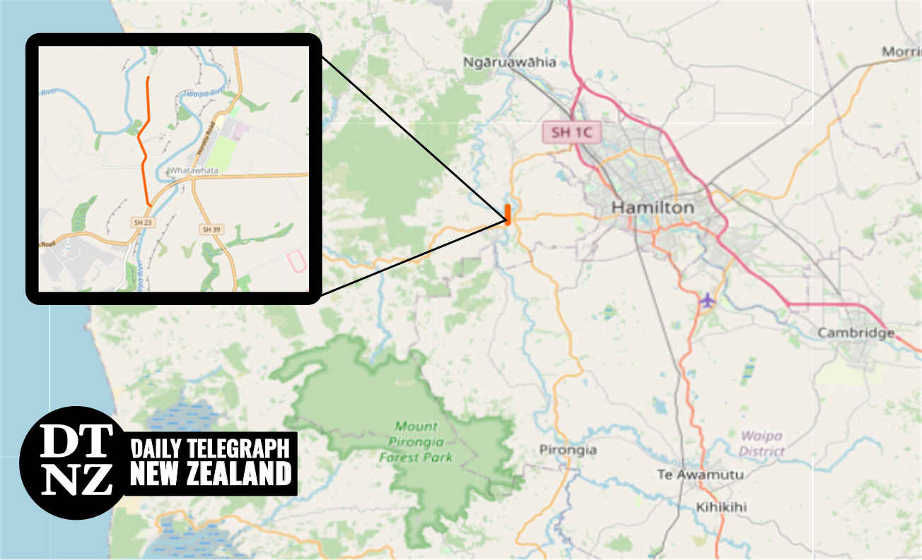 Fatal Crash, State Highway 23, Whatawhata - Daily Telegraph NZ