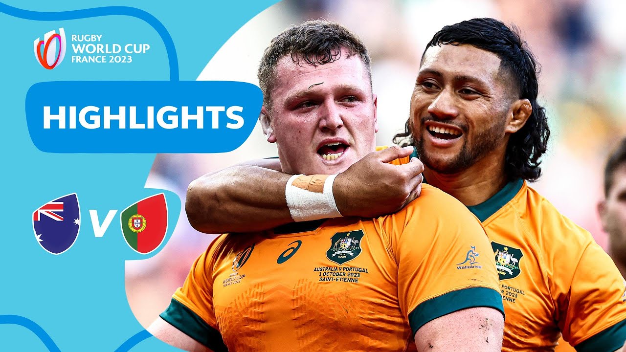 RWC 2023: Australia 34 - 14 Portugal - Daily Telegraph NZ