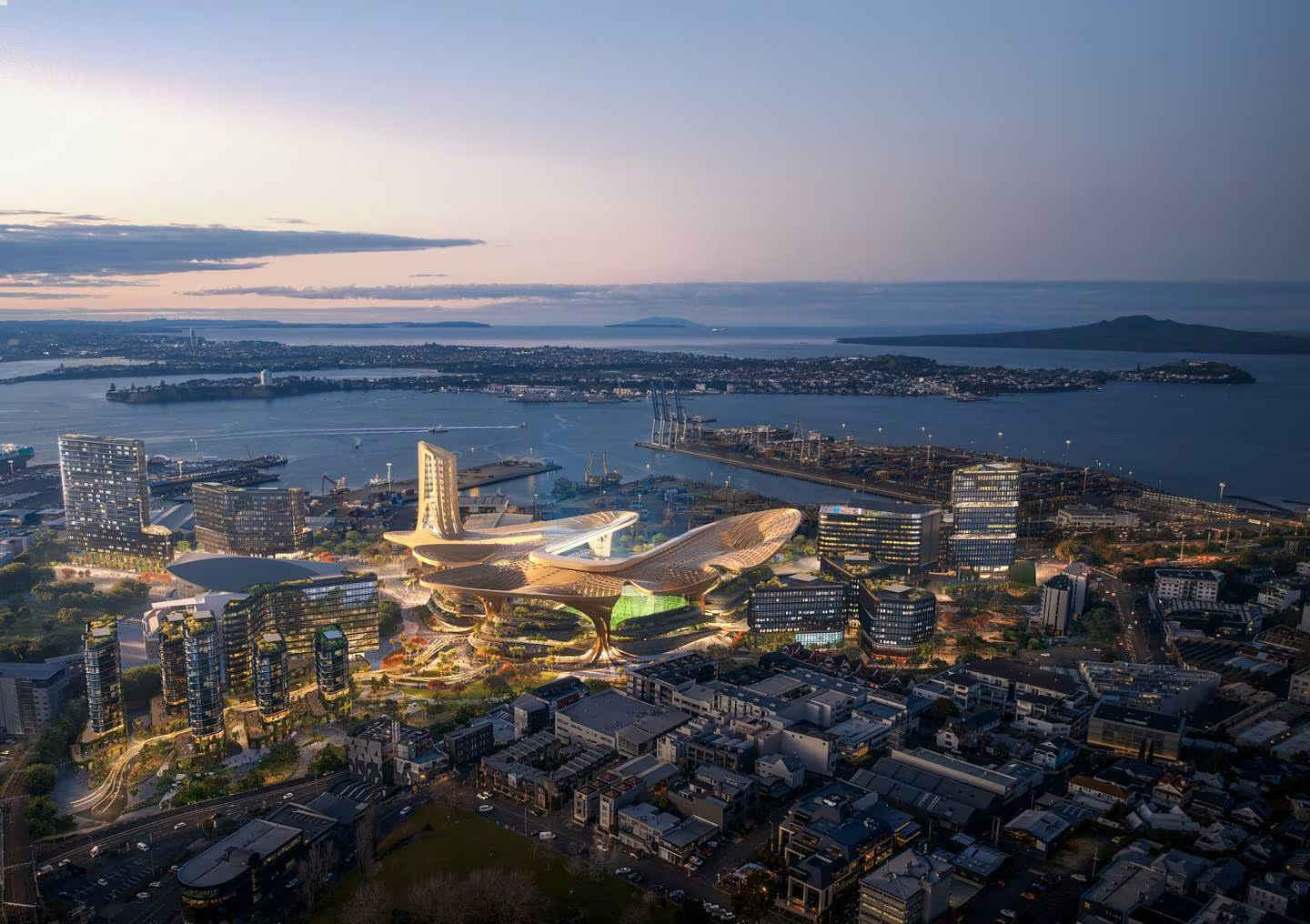 Proposed Quay Park Precinct Stadium design to be 'Auckland's Sydney ...