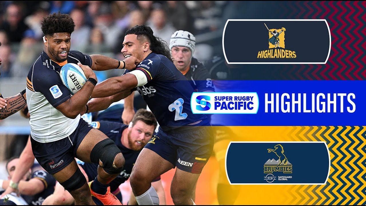 Super Rugby Pacific: Highlanders 21 - 27 Brumbies - Daily Telegraph NZ