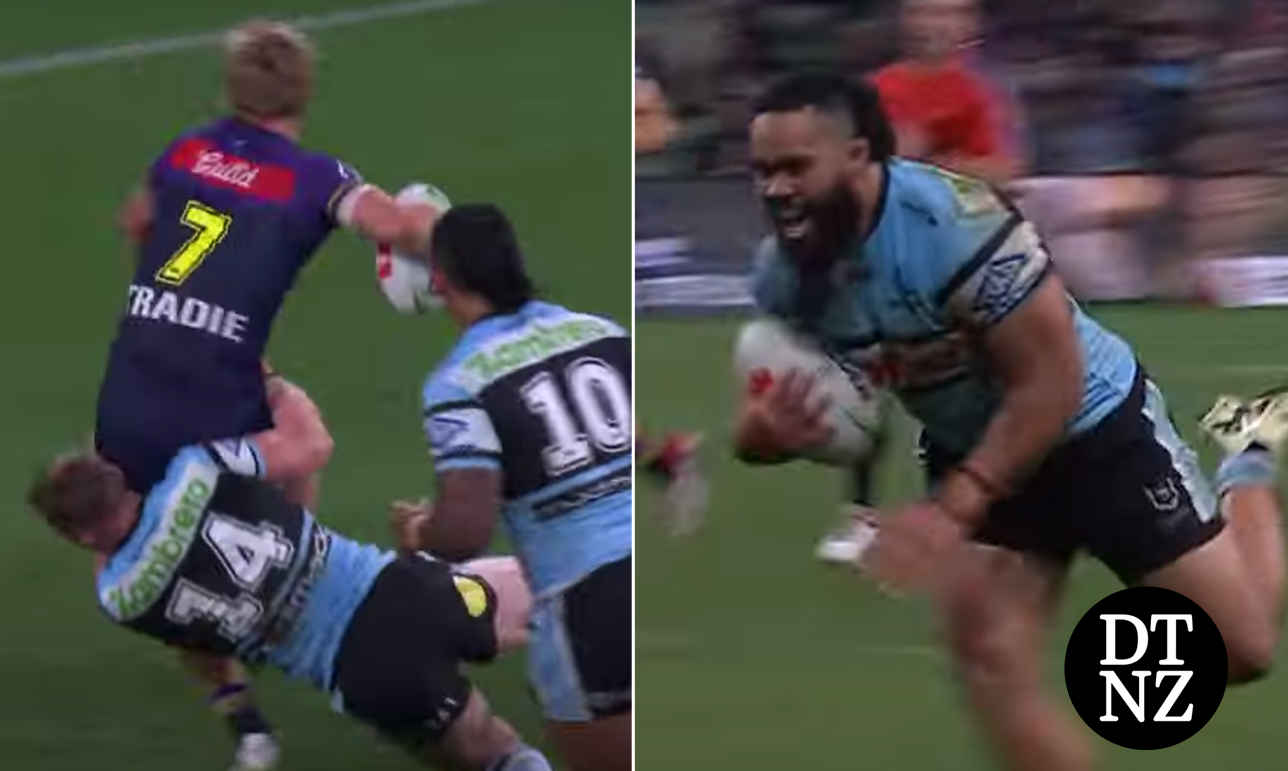 Sharks secure first win at AAMI Park in six years, defeating Storm 25 ...