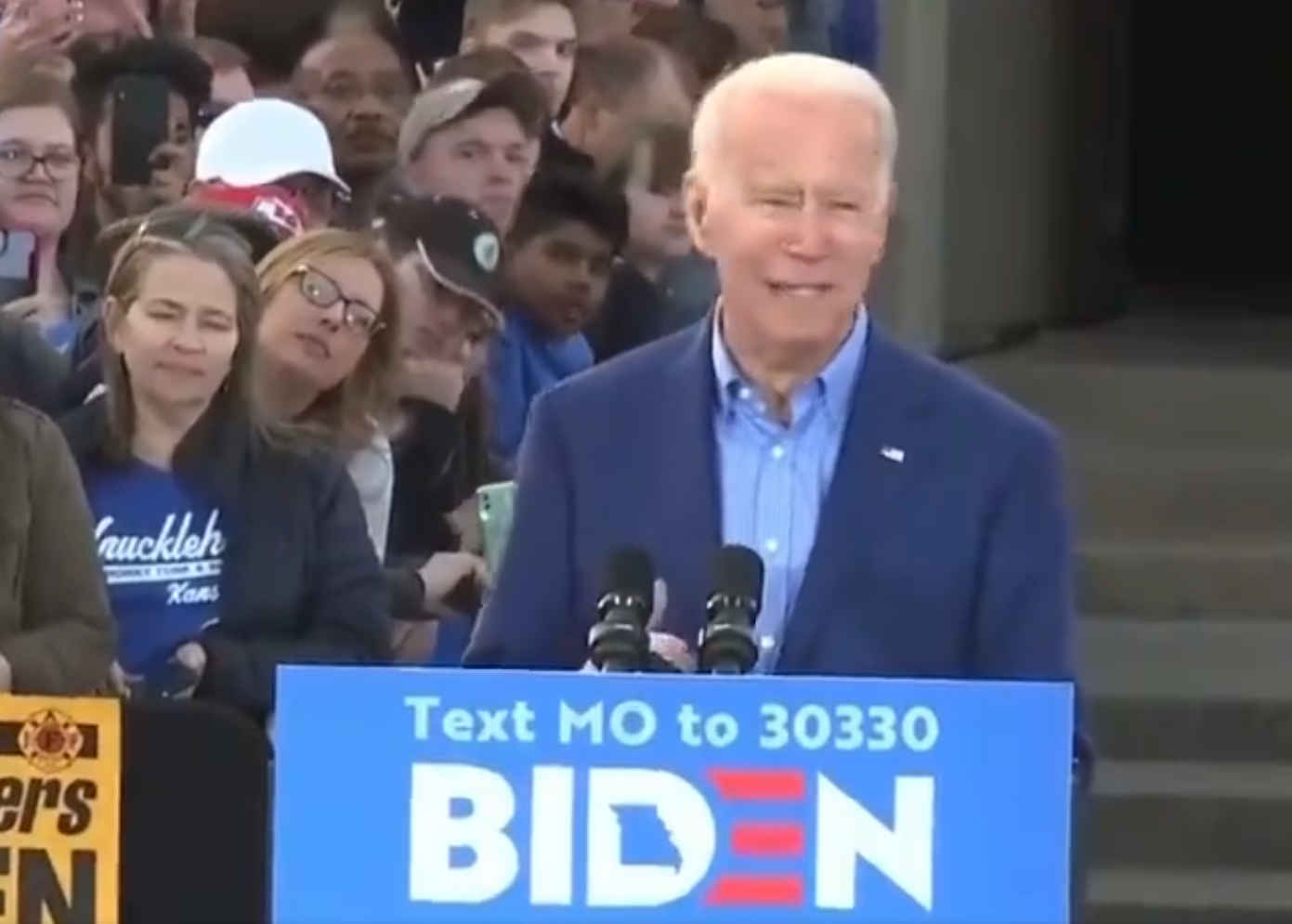 'We cannot win this re-election. We can only re-elect Donald Trump ...