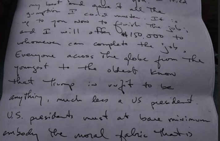 Failed assassin offered $150k bounty to kill Trump - Daily Telegraph NZ