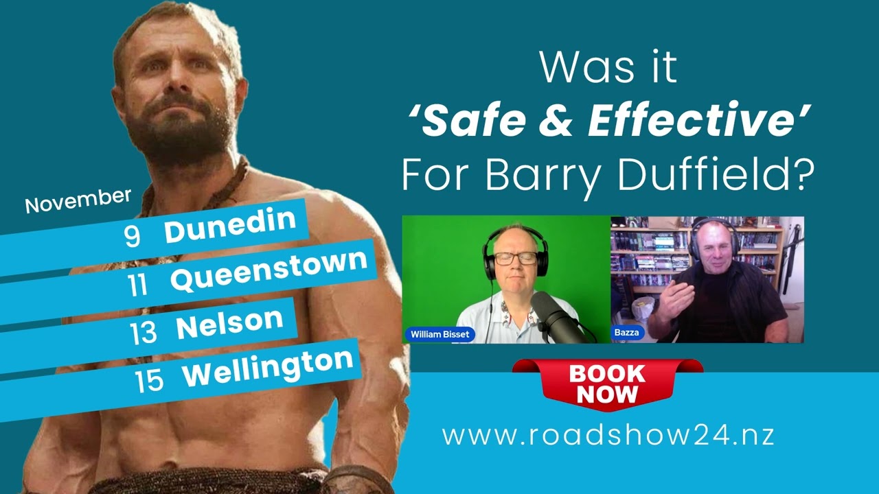 COVID jab-injured actor and filmmaker Barry Duffield to speak at "Safe ...