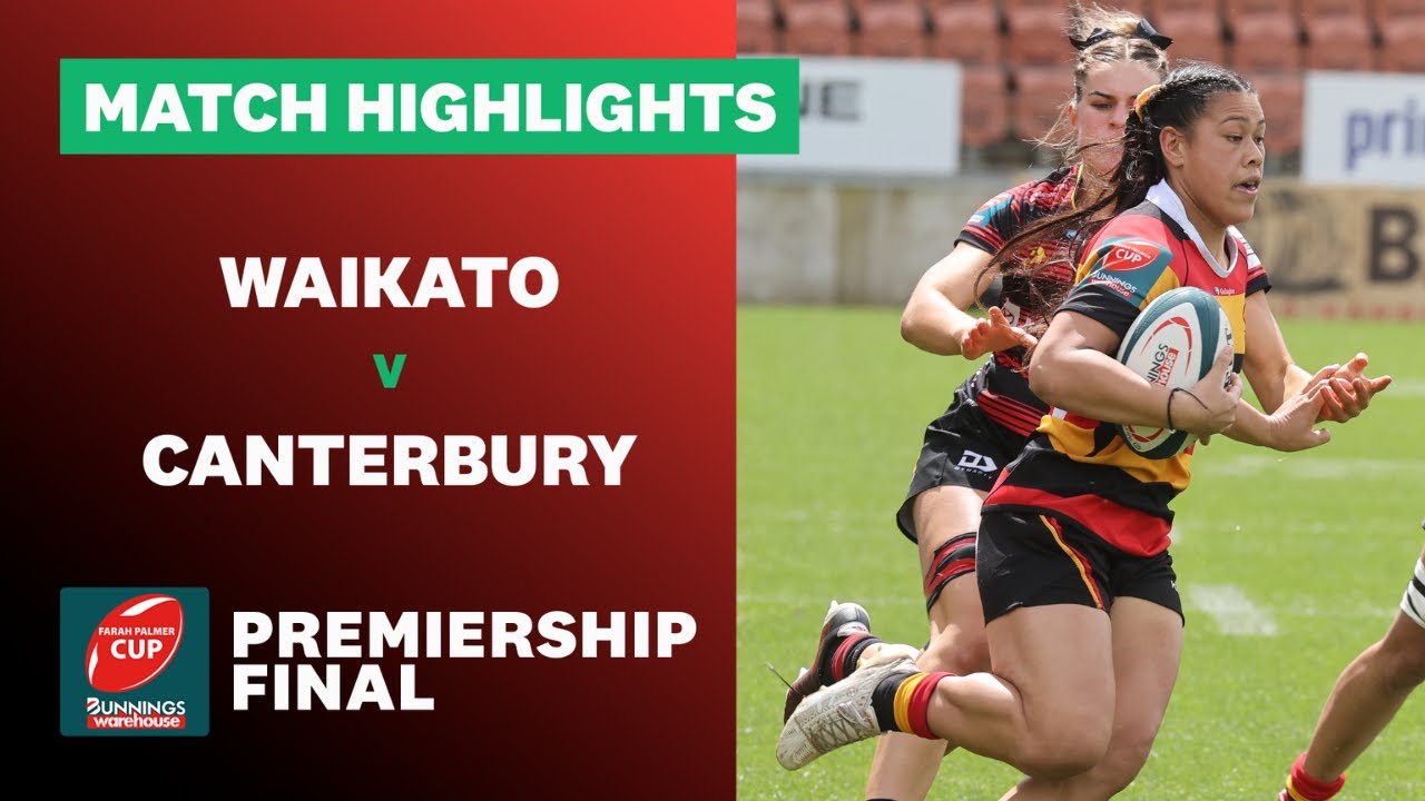 Waikato win dramatic Farah Palmer Cup final - Daily Telegraph NZ