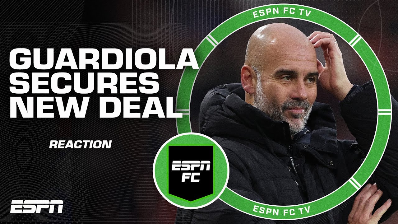 Pep Guardiola extends Manchester City contract until 2027 - Daily ...