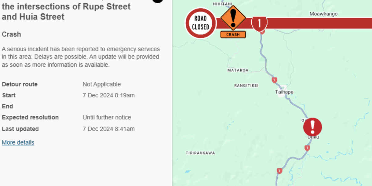 Crash near Utiku claims three lives - Daily Telegraph NZ