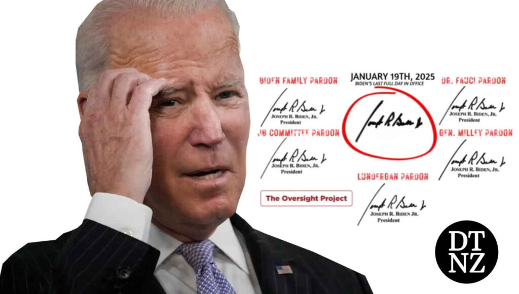 Biden’s pardons ‘void and vacant’ – Trump - Daily Telegraph NZ