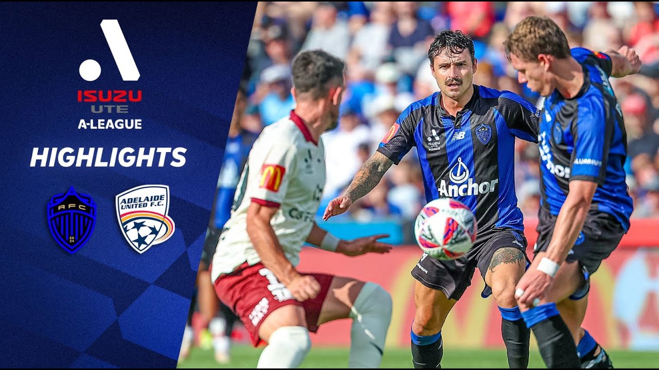 Eight-goal spectacle as Auckland FC and Adelaide United share the ...