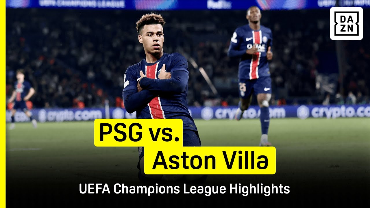 PSG secure 3-1 win over Aston Villa in Champions League 1st leg in Paris - Daily Telegraph NZ
