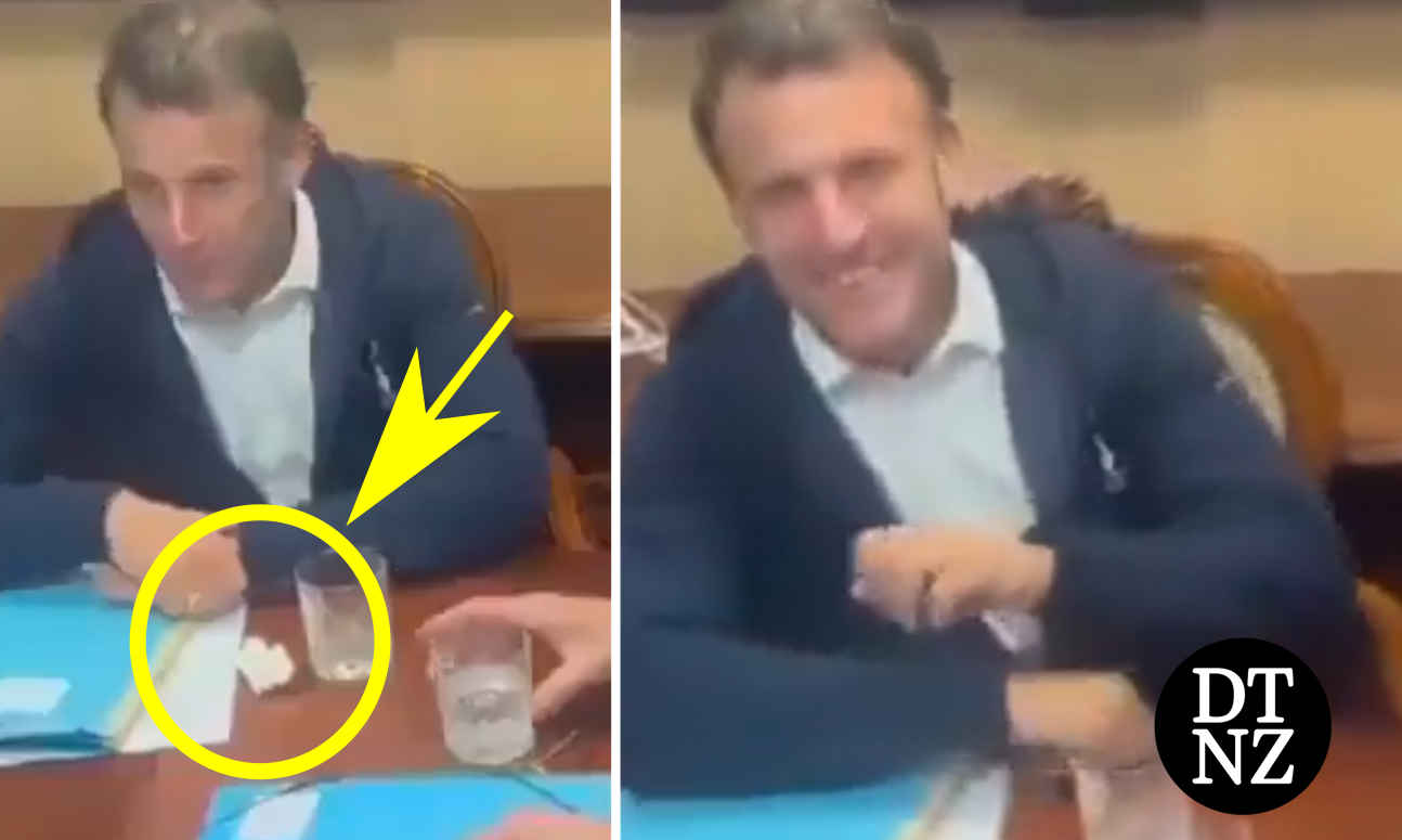Coalition of the Cocaine Junkies? Macron, Starmer, and Merz filmed with ...
