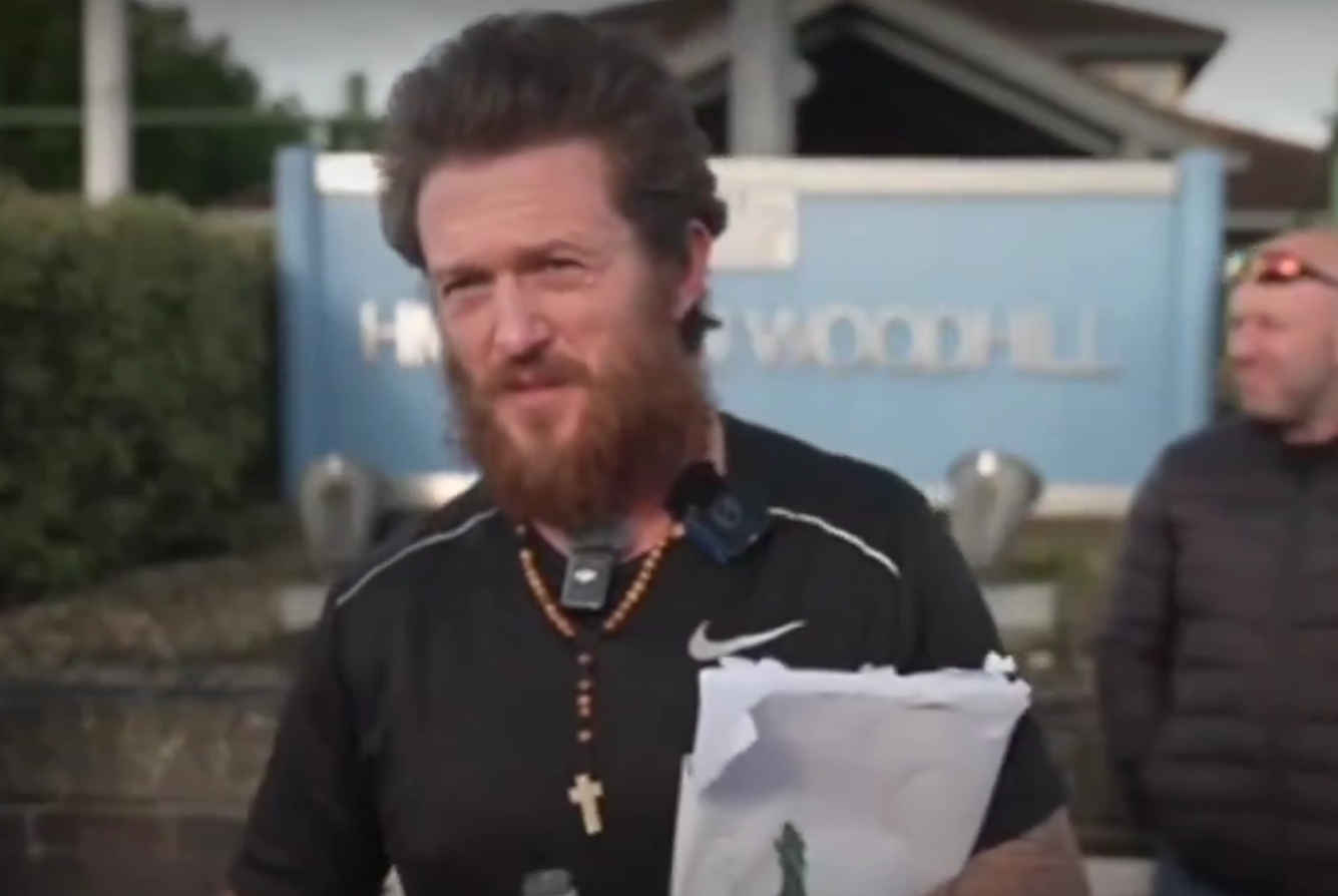 Tommy Robinson released early, vows to champion free speech - Daily ...