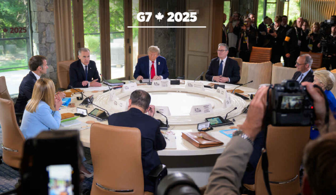 G7 leaders express support for Israel's security, Trump leaves summit ...