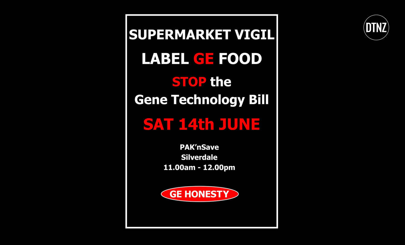 Supermarket vigil in Silverdale to support GE food labelling and end to ...