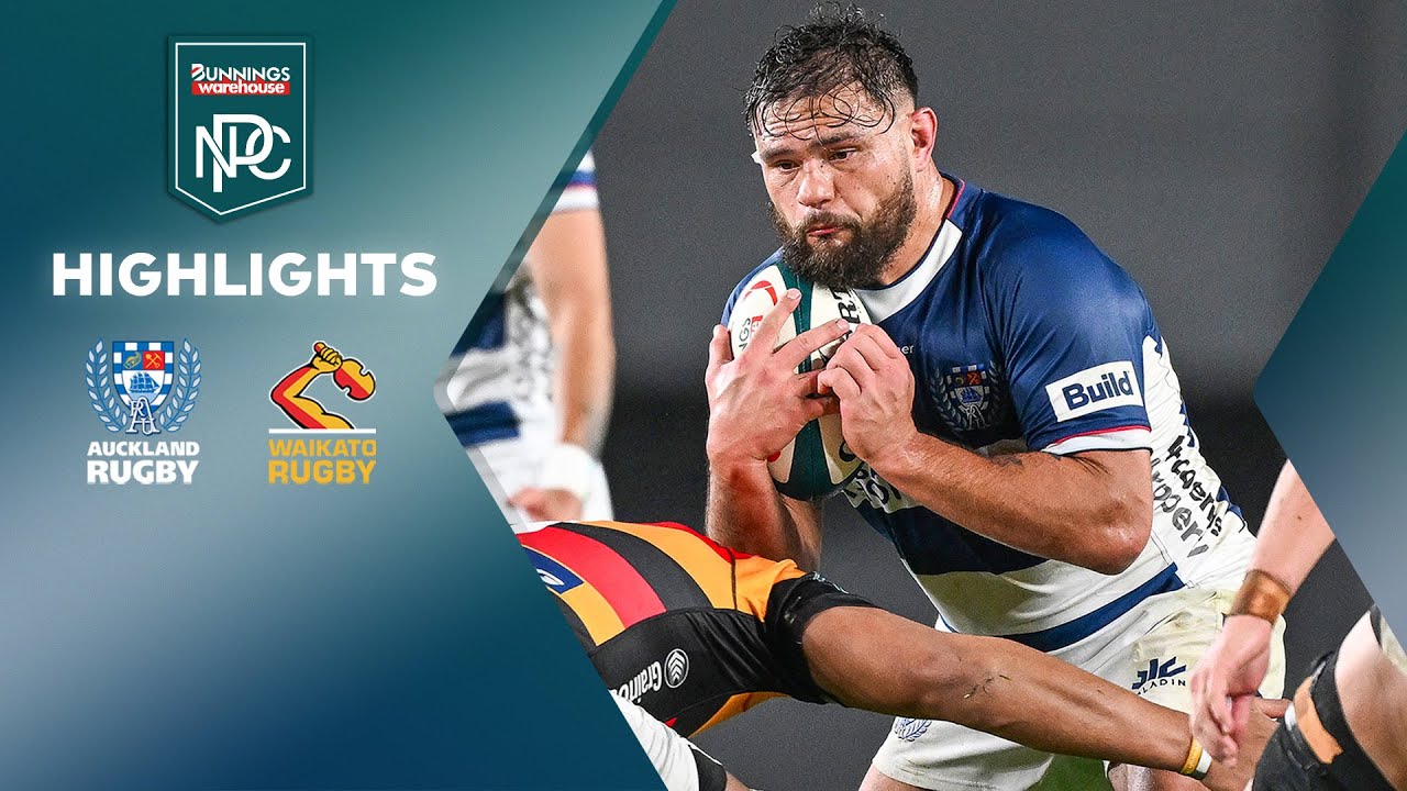 NPC Opener: Auckland 35 - 36 Waikato - Daily Telegraph NZ