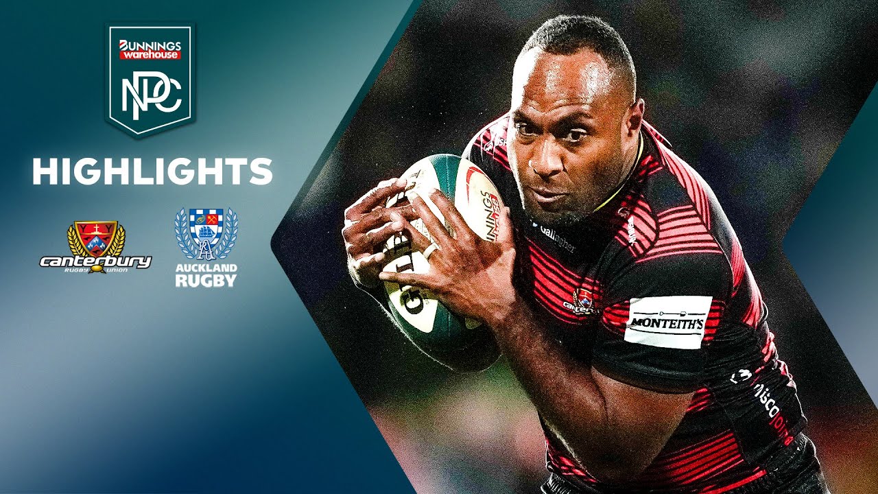 NPC 2025 Round 2: Canterbury 19-15 Auckland - Daily Telegraph NZ