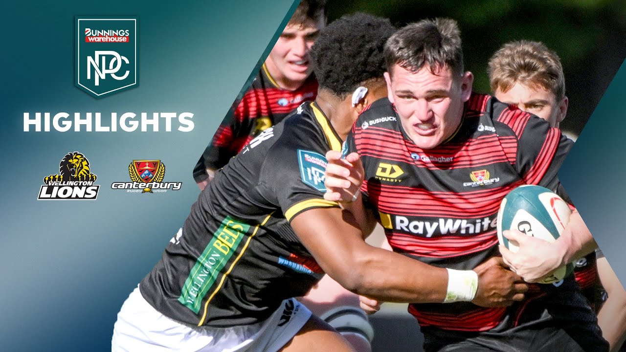 NPC Round 1: Wellington 15 - 33 Canterbury - Daily Telegraph NZ