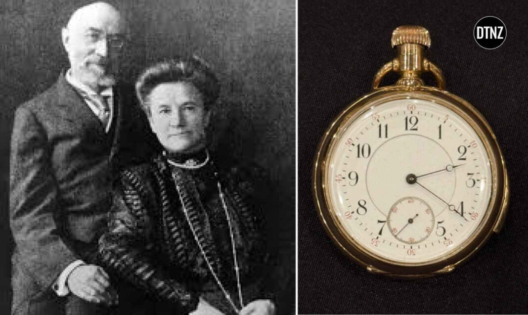 Titanic victim’s gold pocket watch sells for record £1.78m at auction ...